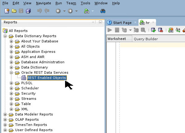 AutoREST Enable Database Objects